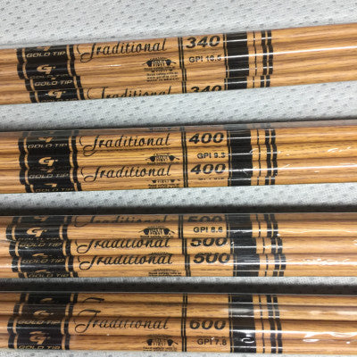 Gold Tip Traditional Arrow Shafts – Summit Archery Supply